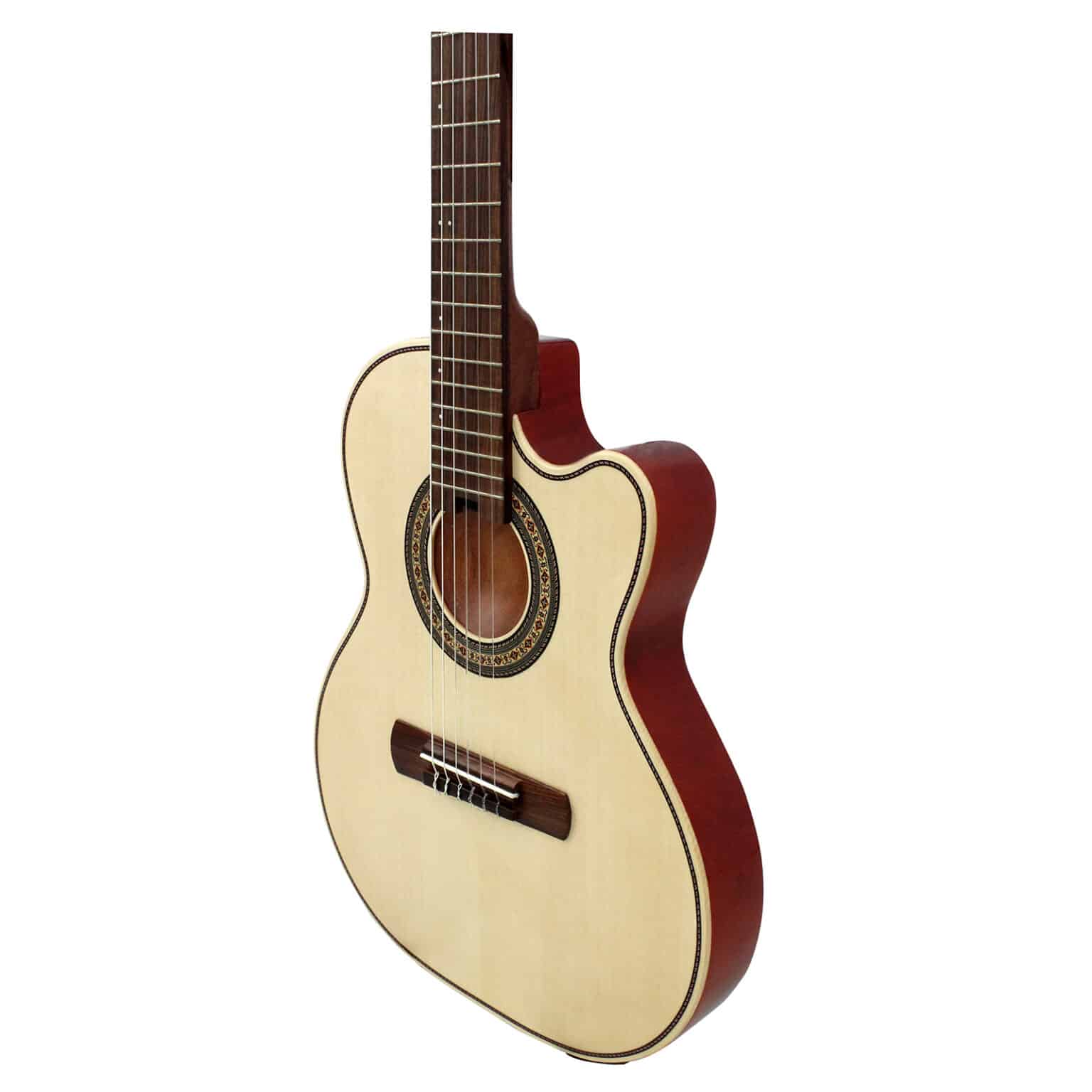 Violão Náilon Elétrico Flat Cutaway Giannini Stage STN ENG Deluxe