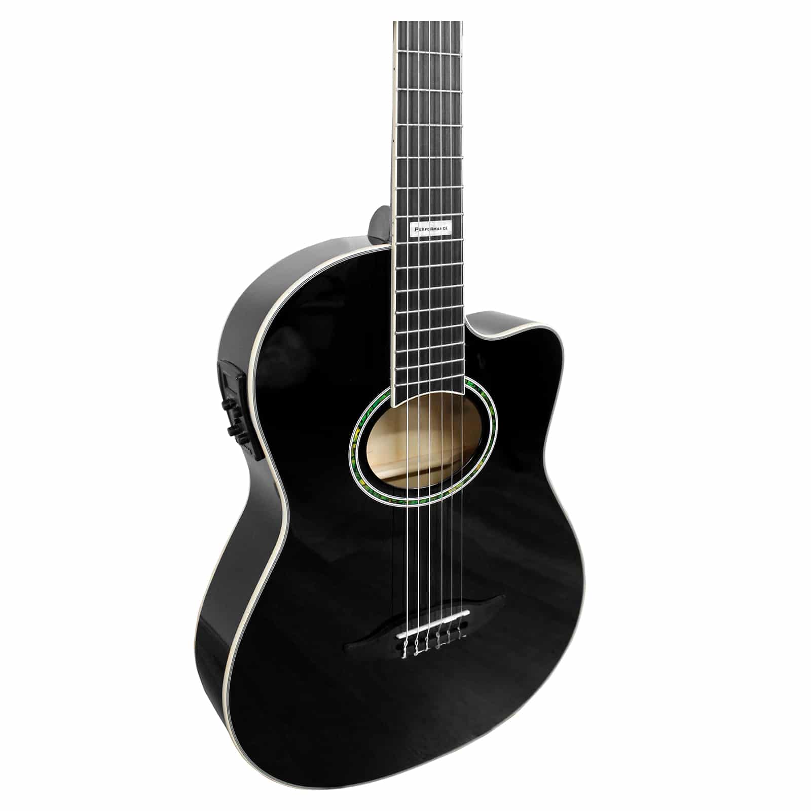 Violão Náilon Eletroacústico Giannini Performance GNF-3 CEQ Black (BK)
