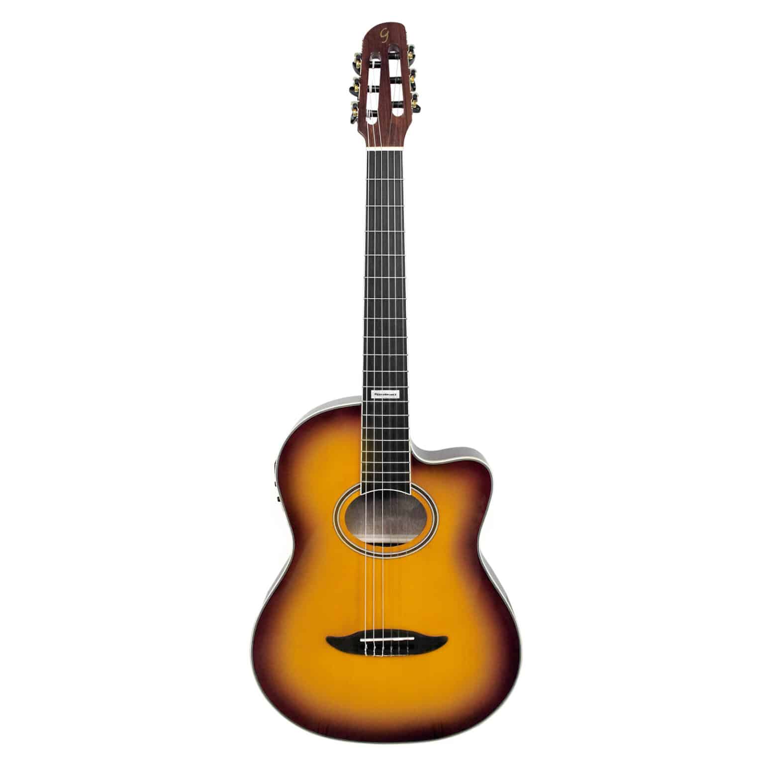 Violão Náilon Eletroacústico Giannini Performance GNF-3 CEQ Tobacco ...