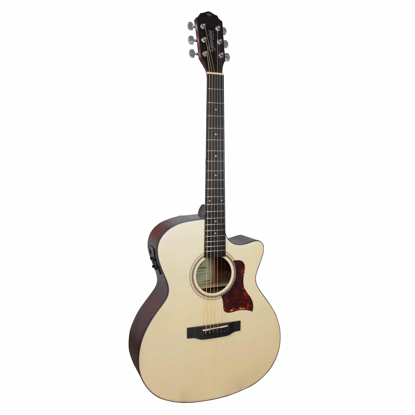 Violão Aço Eletroacústico Giannini Performance GAC STD CEQ NS (Natural ...
